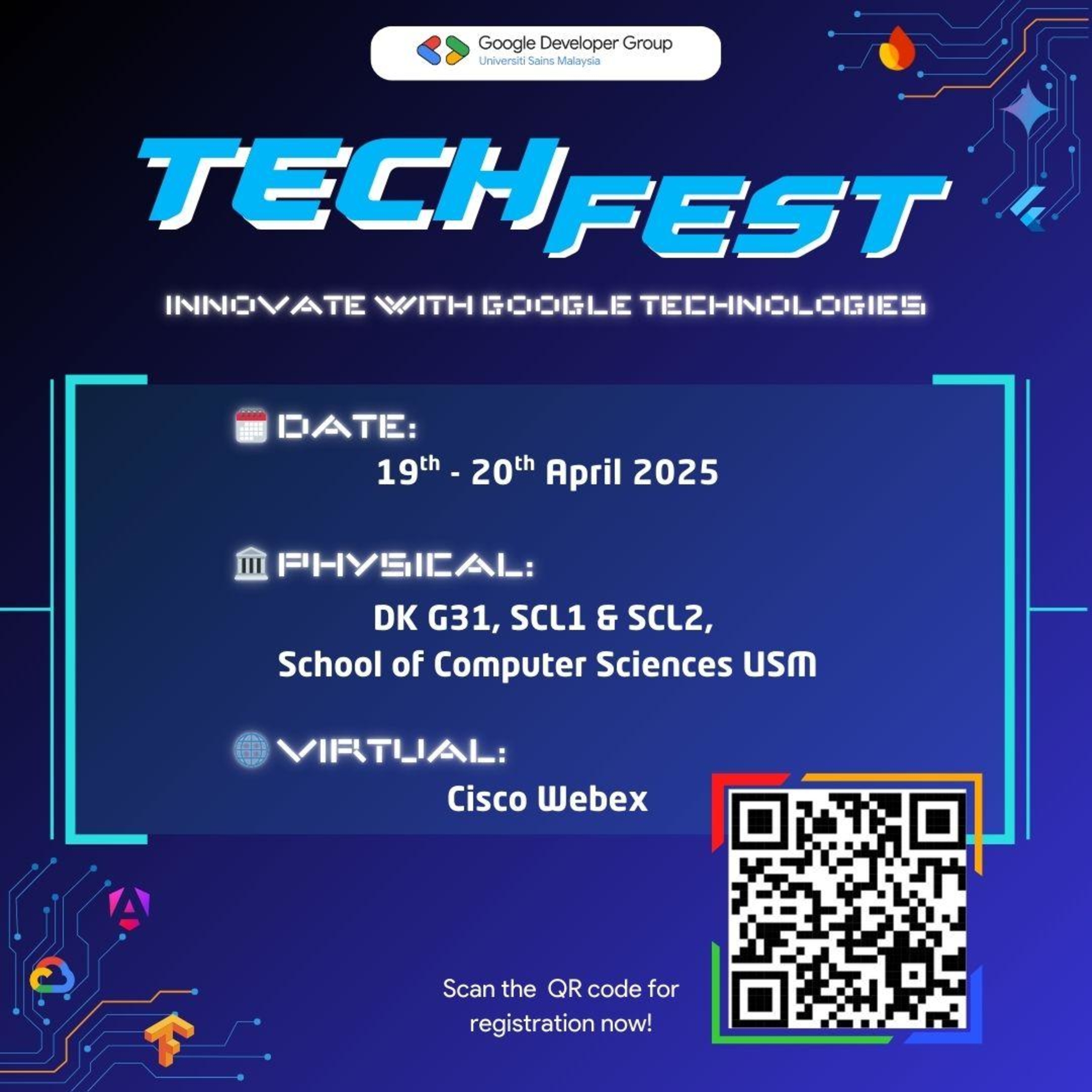 See TechFest - Innovate with Google Technologies at Google Developer Groups GDG on Campus ...